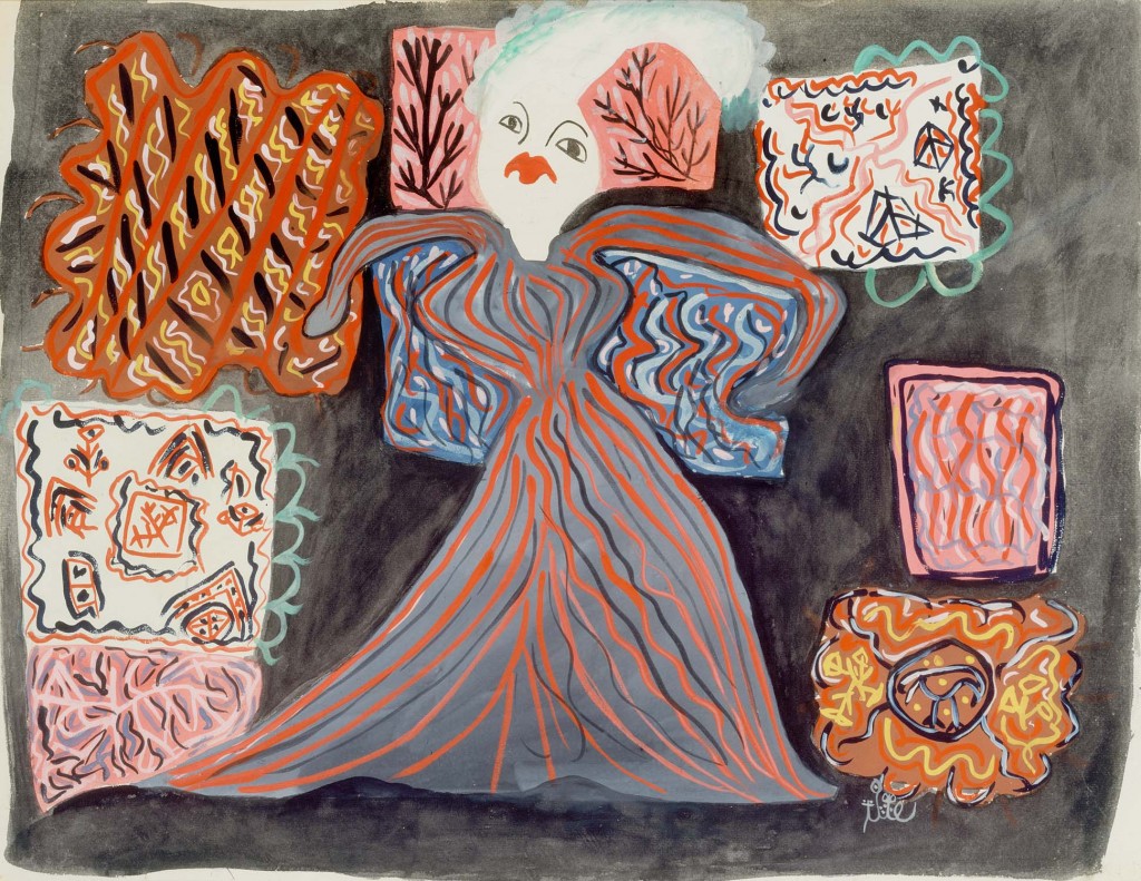 BAYA (fatma HADDAD, married MAHIEDDINE, known as) - abcd Art Brut